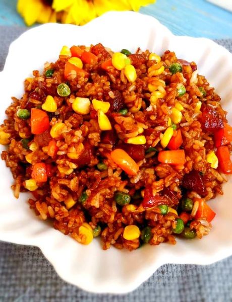 酱油火腿炒饭怎么做_酱油火腿炒饭图片大全-第2张图片-山城妙识