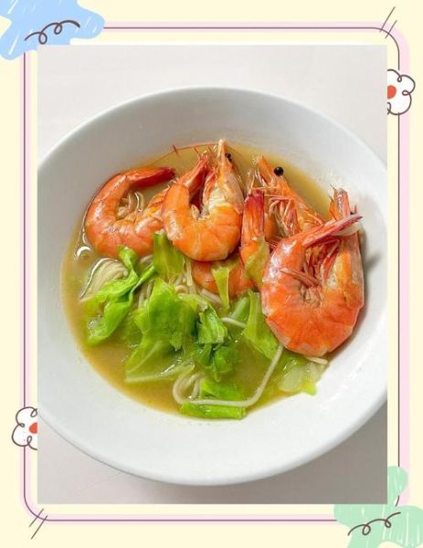 鲜虾焖面怎么做_鲜虾焖面家常做法-第2张图片-山城妙识