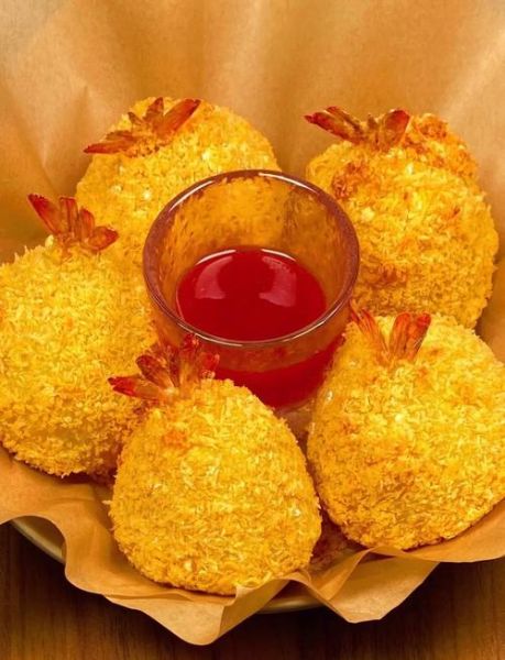 凤尾虾球怎么做_凤尾虾球的家常做法-第3张图片-山城妙识