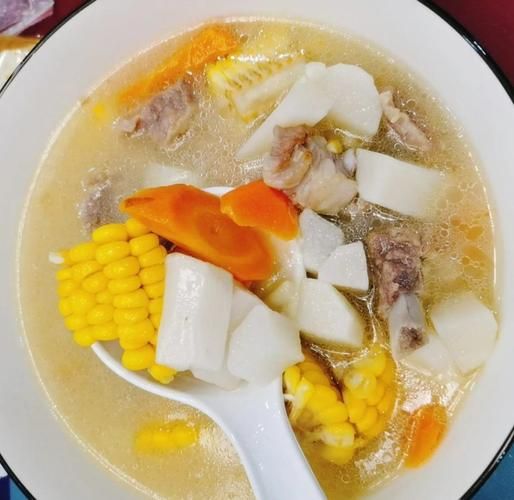 萝卜排骨汤怎么画_萝卜排骨汤简笔画步骤-第2张图片-山城妙识