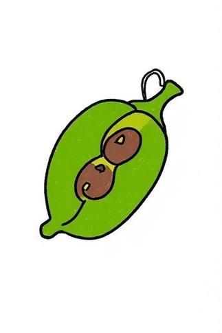 蚕豆图片卡通怎么画_蚕豆卡通图片素材哪里找-第1张图片-山城妙识