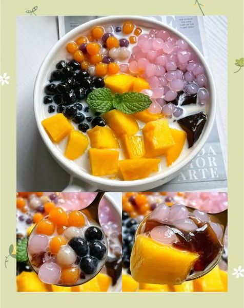 芋圆烧仙草图片大全大图_芋圆烧仙草做法图解-第2张图片-山城妙识