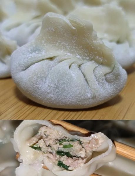 韭菜肉的饺子馅怎么做好吃_韭菜饺子馅调馅秘诀-第3张图片-山城妙识