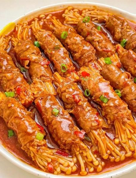 麻辣肥牛金针菇怎么做_肥牛金针菇麻辣做法-第3张图片-山城妙识