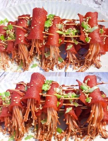 煎培根金针菇卷怎么做_培根金针菇卷热量高吗-第1张图片-山城妙识