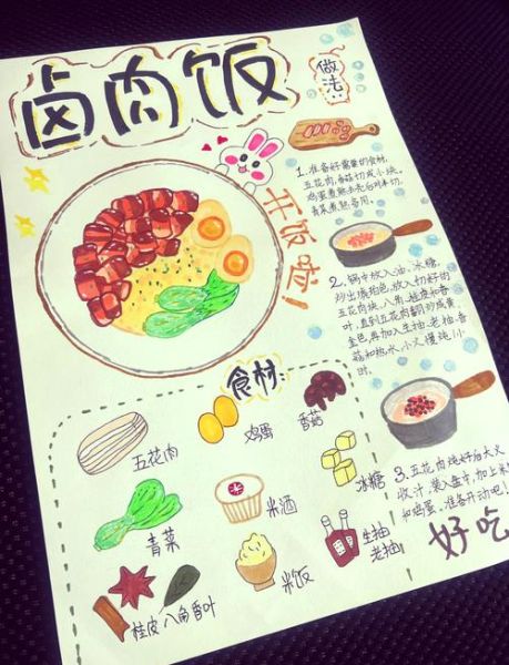 舌尖上的美食手抄报怎么做_小学生手抄报内容写什么-第1张图片-山城妙识