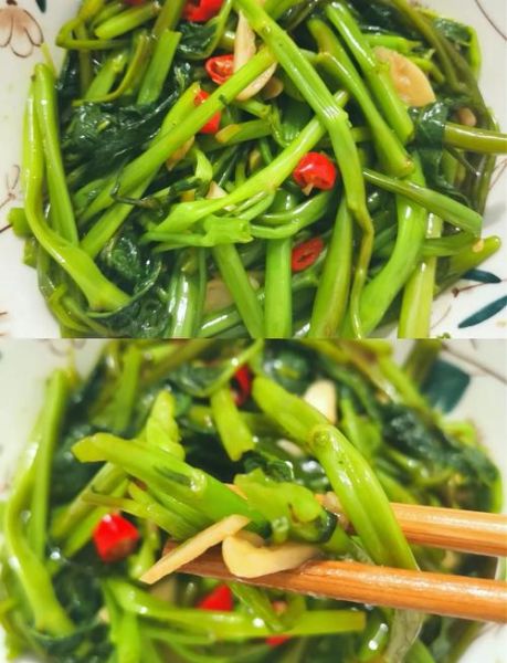 空心菜怎么炒好吃_空心菜家常做法大全-第3张图片-山城妙识