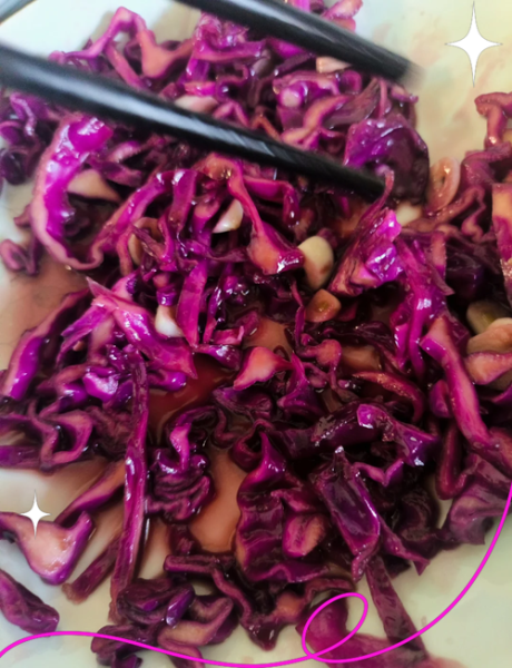 清炒紫甘蓝怎么炒才脆_紫甘蓝焯水还是不焯水-第1张图片-山城妙识