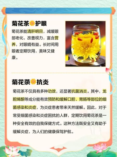 菊花茶的功效与禁忌_长期喝菊花茶有副作用吗-第3张图片-山城妙识