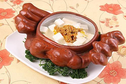 蟹黄豆腐的蟹黄是什么_真假蟹黄怎么分辨-第1张图片-山城妙识 蟹黄豆腐的蟹黄是什么_真假蟹黄怎么分辨-第1张图片-山城妙识