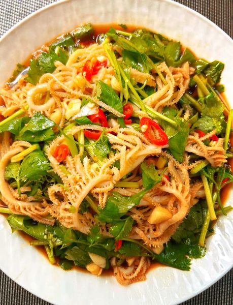 凉拌毛肚怎么做才脆_焯水时间多久合适-第1张图片-山城妙识