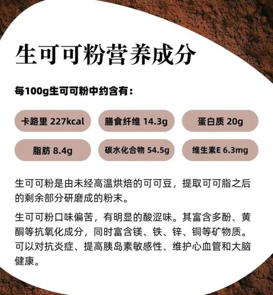 可可粉减肥能吃吗_可可粉减肥正确吃法-第1张图片-山城妙识