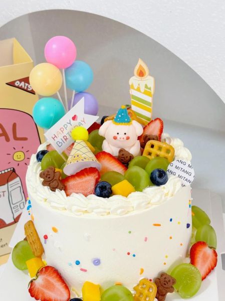 卡通水果蛋糕怎么做_卡通水果蛋糕图片大全-第1张图片-山城妙识