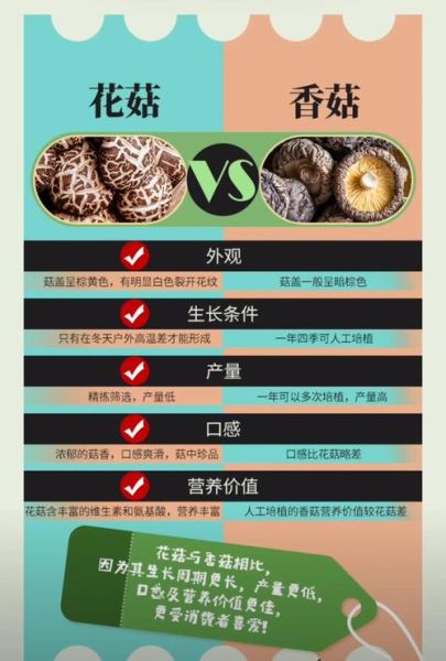 花菇和香菇的区别_花菇和香菇哪个更营养-第1张图片-山城妙识