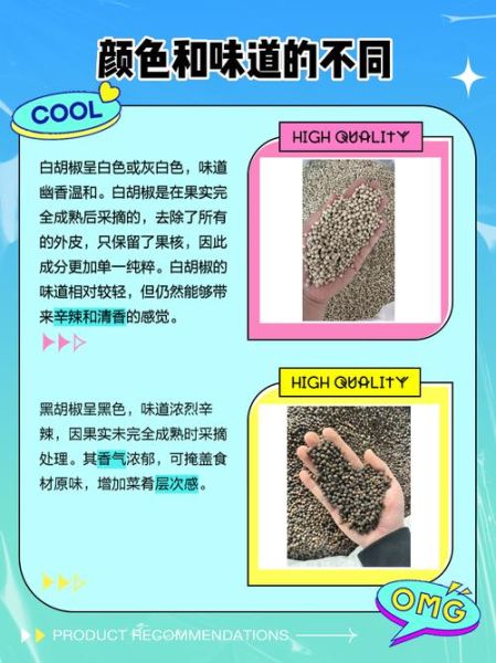黑胡椒和白胡椒的区别_哪个更辣-第2张图片-山城妙识