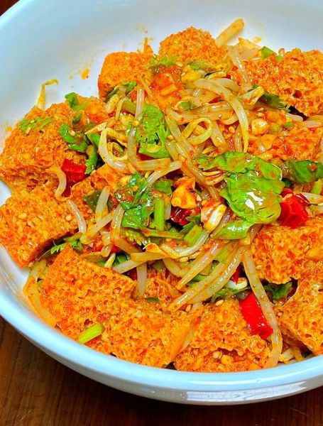 豆芽炒面筋怎么做_豆芽炒面筋的家常做法-第1张图片-山城妙识