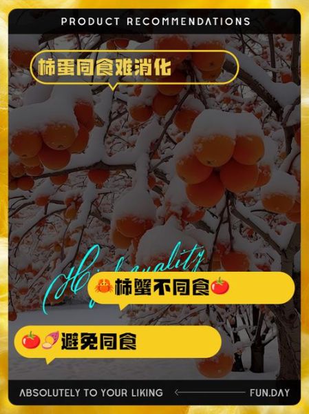 柿子不能和什么水果一起吃_柿子相克水果有哪些-第3张图片-山城妙识