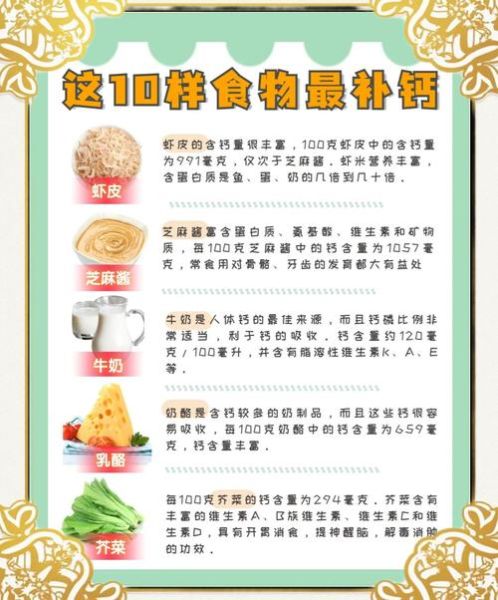 什么食物含钙量最高_高钙食物排行榜-第2张图片-山城妙识