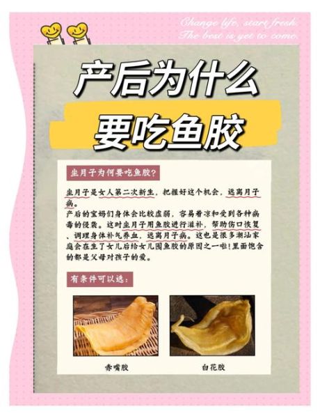 产妇吃鱼胶的功效与吃法_产后多久能吃鱼胶-第1张图片-山城妙识