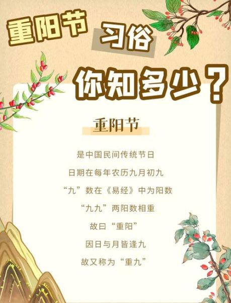 重阳节是怎么来的_重阳节为什么要登高-第3张图片-山城妙识 重阳节是怎么来的_重阳节为什么要登高-第3张图片-山城妙识