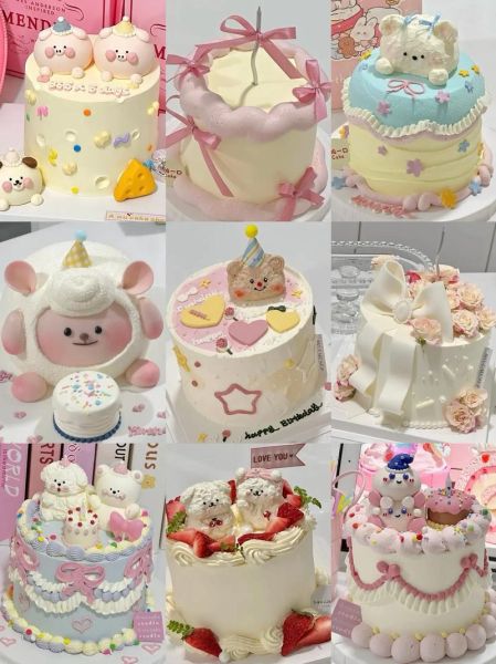 女生网红生日蛋糕图片哪里找_如何挑选高颜值款式-第2张图片-山城妙识