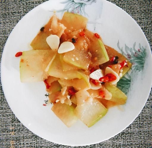 清炒冬瓜怎么炒好吃_清炒冬瓜的家常做法大全-第2张图片-山城妙识