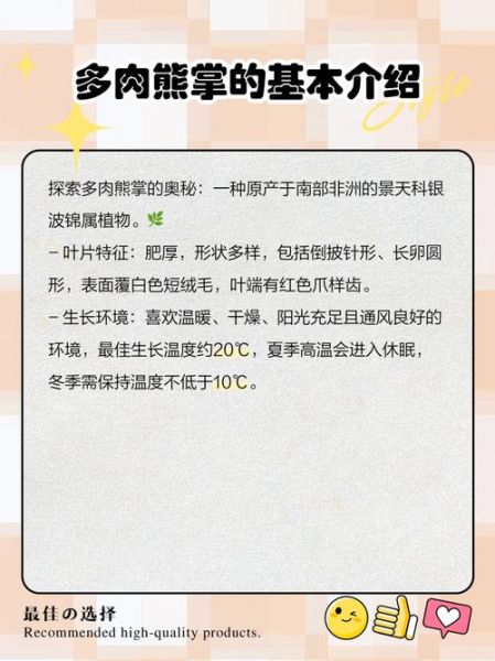 多肉熊掌怎么养_多肉熊掌繁殖方法-第1张图片-山城妙识