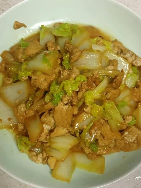 小白菜炒豆腐怎么炒好吃_家常做法窍门-第3张图片-山城妙识