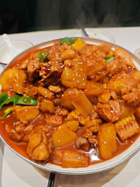 大盘鸡图片大全真实图片_大盘鸡怎么做好吃-第3张图片-山城妙识