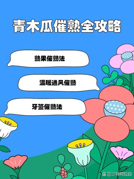 青木瓜怎么催熟最快_青木瓜催熟最快方法-第1张图片-山城妙识 青木瓜怎么催熟最快_青木瓜催熟最快方法-第1张图片-山城妙识