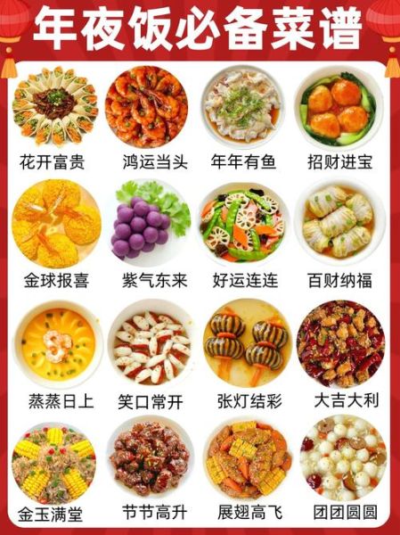 春节家宴菜单寓意_年夜饭吃什么吉利-第2张图片-山城妙识