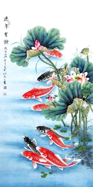 九鱼图挂哪里最旺财_九鱼图风水禁忌有哪些-第3张图片-山城妙识 九鱼图挂哪里最旺财_九鱼图风水禁忌有哪些-第3张图片-山城妙识