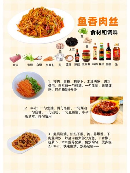鱼香肉丝正宗配料有哪些_怎么做才地道-第1张图片-山城妙识