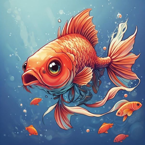 可爱动漫鱼图片大全_如何找高清无水印资源-第1张图片-山城妙识