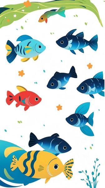 可爱动漫鱼图片大全_如何找高清无水印资源-第2张图片-山城妙识