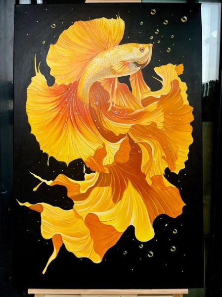 锦鲤图片手绘_怎么画才好看-第3张图片-山城妙识