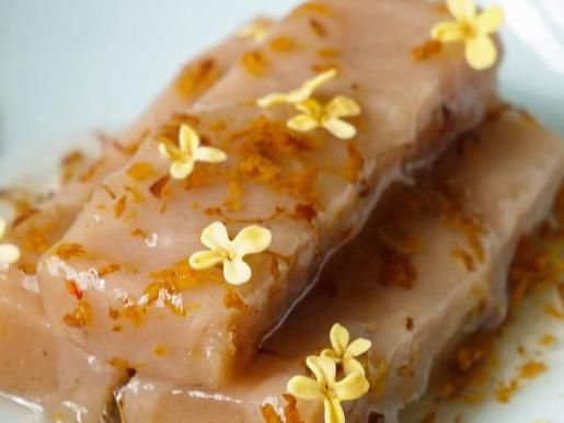 藕粉桂花糖糕的做法_藕粉桂花糖糕热量高吗-第2张图片-山城妙识