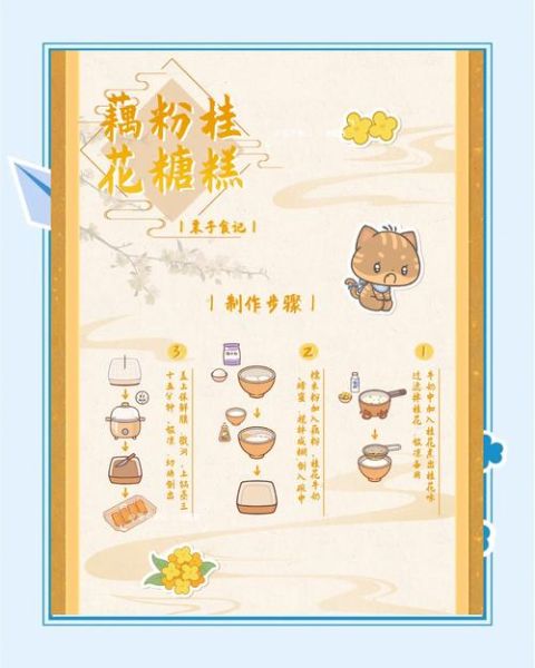 藕粉桂花糖糕的做法_藕粉桂花糖糕热量高吗-第3张图片-山城妙识