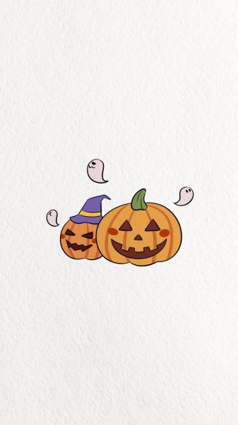 万圣节海报简笔画怎么画_万圣节简笔画素材有哪些-第2张图片-山城妙识