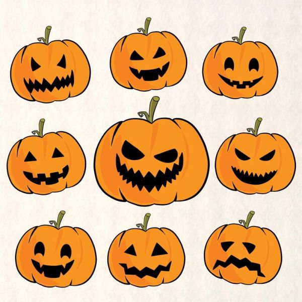 万圣节海报简笔画怎么画_万圣节简笔画素材有哪些-第1张图片-山城妙识