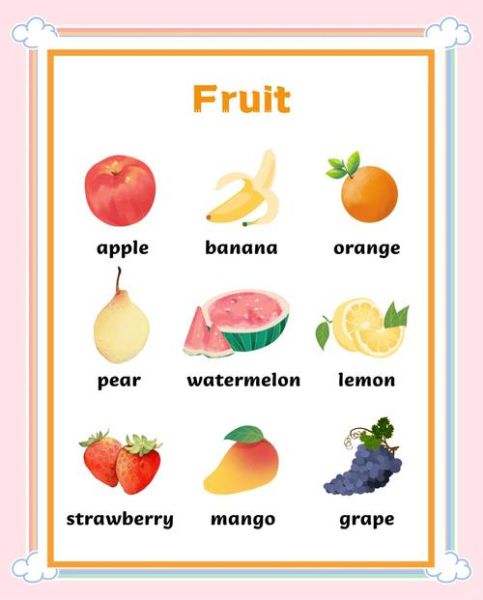水果的英文怎么写_常见水果英文单词大全-第1张图片-山城妙识