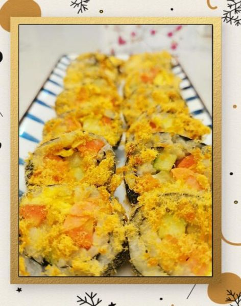 紫菜包饭怎么做_寿司卷法详细步骤-第1张图片-山城妙识