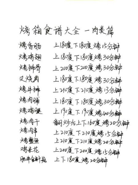 家用电烤箱菜谱大全_电烤箱能做什么菜-第1张图片-山城妙识 家用电烤箱菜谱大全_电烤箱能做什么菜-第1张图片-山城妙识