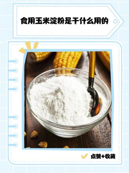 玉米淀粉可以做什么_玉米淀粉在食品工业中的应用-第1张图片-山城妙识