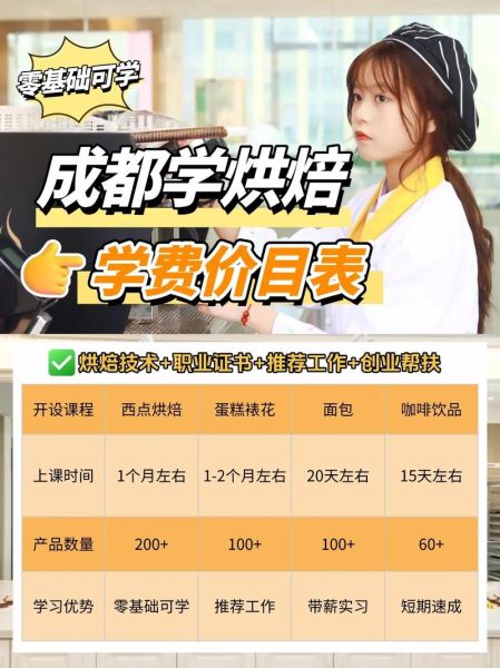 学做蛋糕学费多少钱_零基础烘焙培训价格-第1张图片-山城妙识