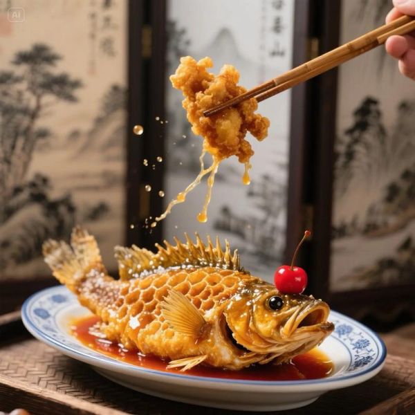 松鼠桂鱼怎么做_松鼠桂鱼图片哪里找-第2张图片-山城妙识