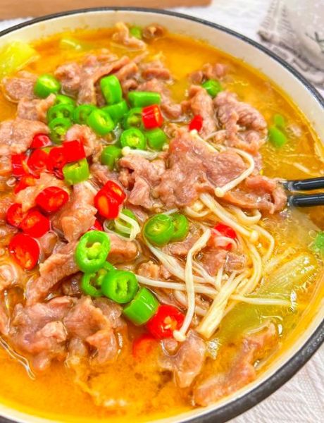 酸汤肥牛怎么做_家庭版酸汤肥牛做法-第1张图片-山城妙识