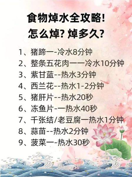 焯水是什么意思_焯水的作用有哪些-第1张图片-山城妙识