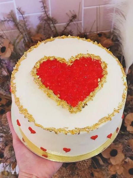 情人节爱心蛋糕怎么做_爱心蛋糕图片哪里找-第2张图片-山城妙识