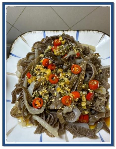 凉拌毛肚怎么做好吃_家常凉拌毛肚做法-第3张图片-山城妙识